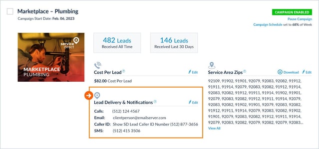 Using the Campaigns Manager